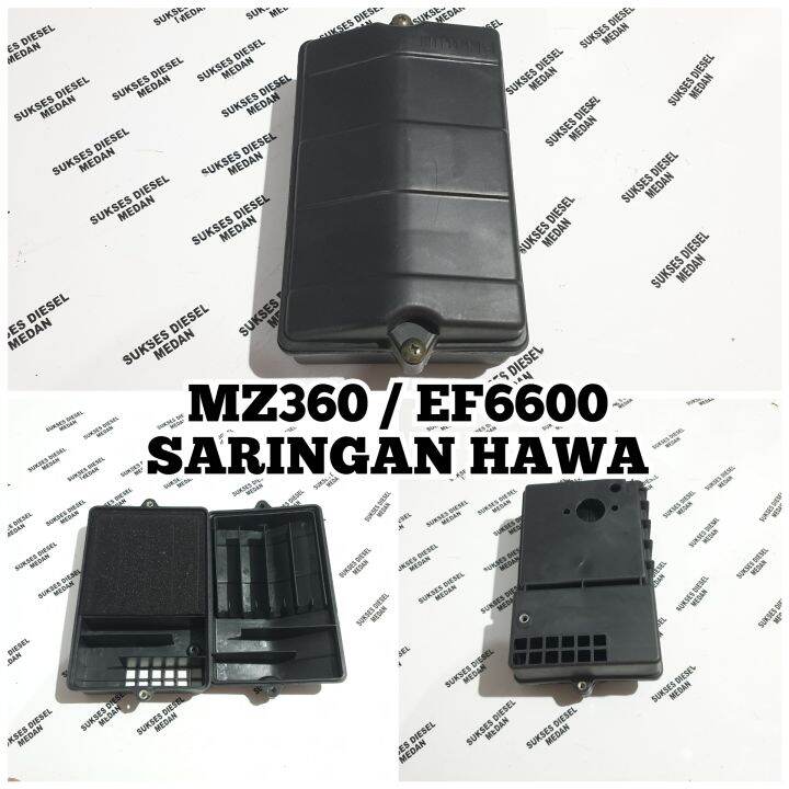MZ360 EF6000 EF6600 Air Cleaner Assy Saringan Hawa Filter Udara Mesin ...