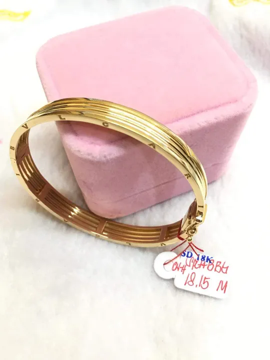 Pure saudi gold 18k bangle | Lazada PH