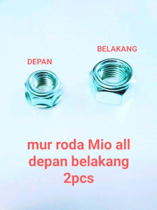 mur roda Mio depan/belakang 2pcs | Lazada Indonesia
