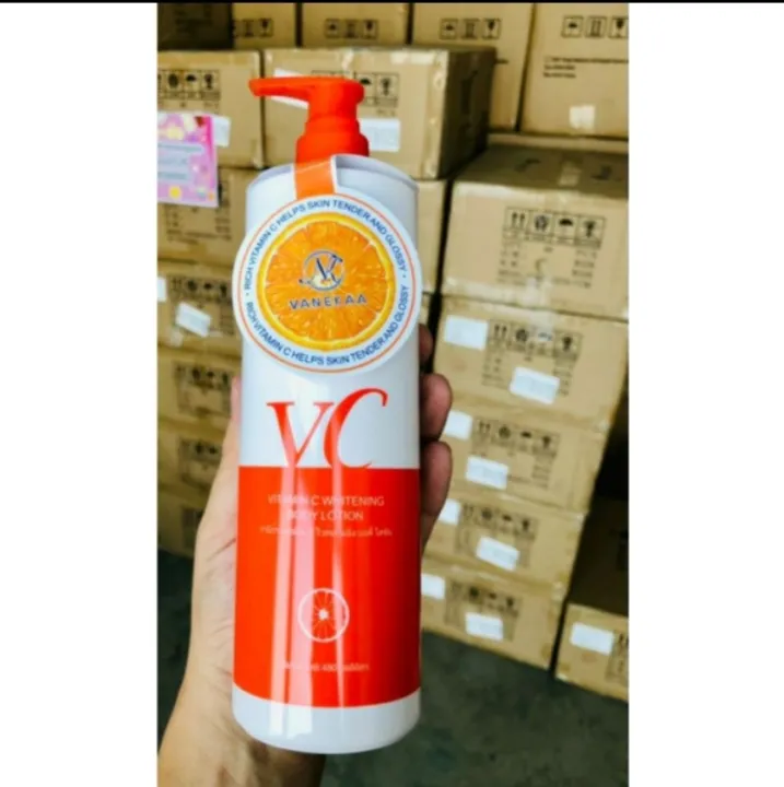VANEKAA VC WHITENING BODY LOTIONโลชั่นวิตามินซี | Lazada.co.th