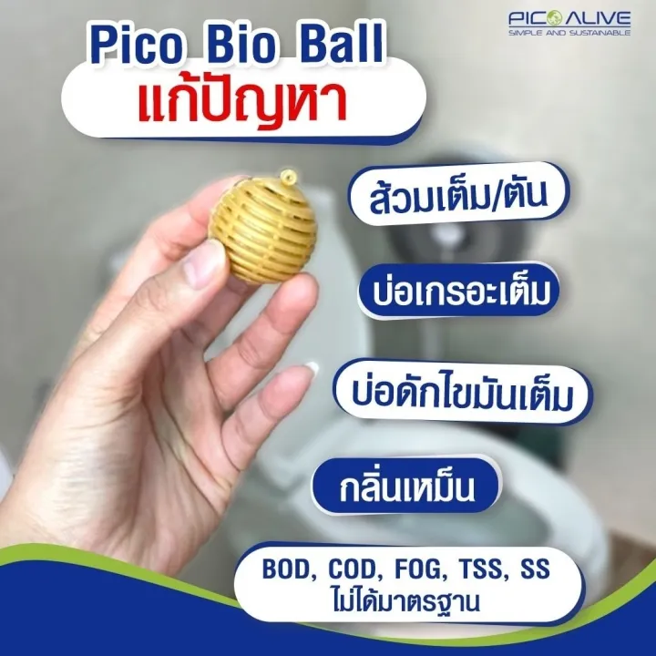 pico bio ball 1 box, 10 bio ball bio-tech eliminate multipurpose odor ...