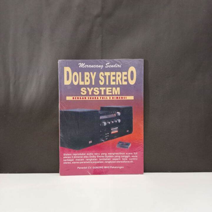 Merancang Sendiri Dolby Stereo System Dengan Suara Full 3 Dimensi ...