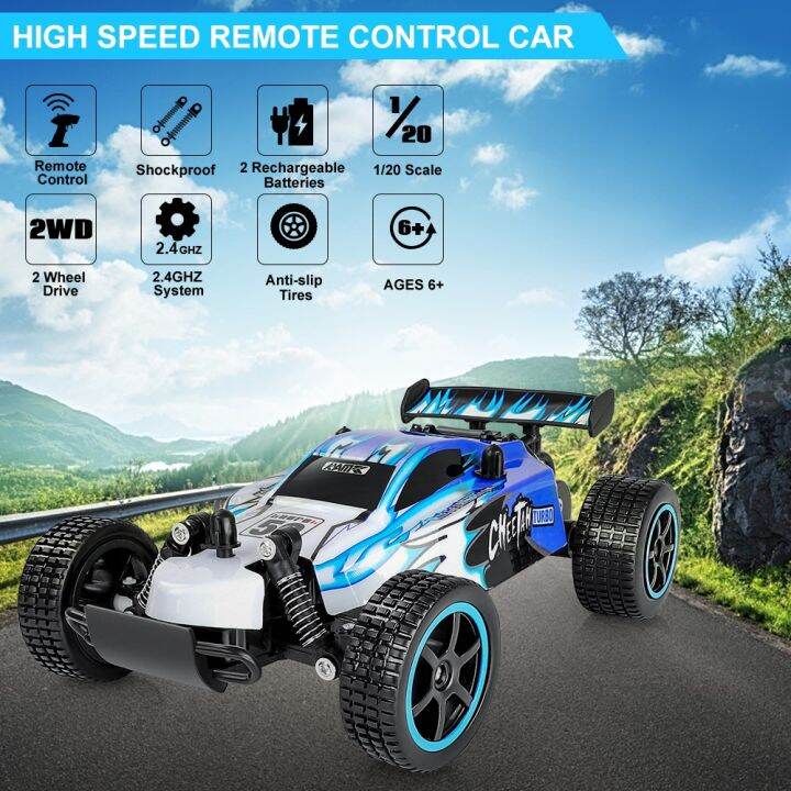 Sinovan RC Car 1:18 Off-Road Vehicle Toys 15-20km/h High Speed Radio ...