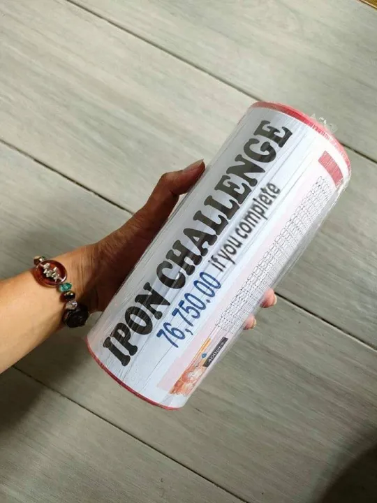 ALKANSYA IPON CHALLENGE PAPER TUBE | Lazada PH