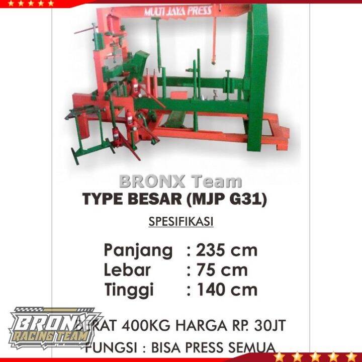 Treker Alat Bengkel Alat Press Sepeda Motor Murah Mudah Press Body ...