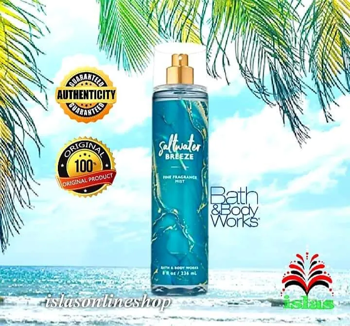 Bath and Body Works Saltwater Breeze Perfume Mist 236ml | Lazada PH