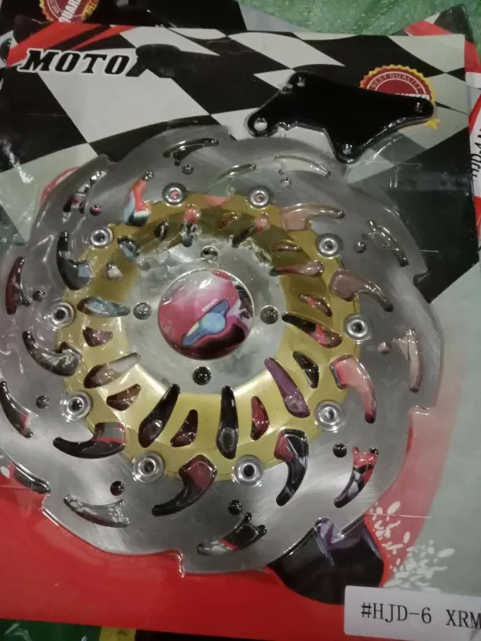 BIG DISC BRAKE XRM MOTORCYCLE GOLD SILVER COLOR | Lazada PH