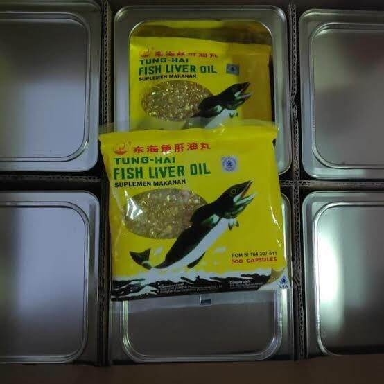 Tung Hai Fish Liver Oil Capsul Untuk Vitamin Tubuh Menjaga Kekebalan ...