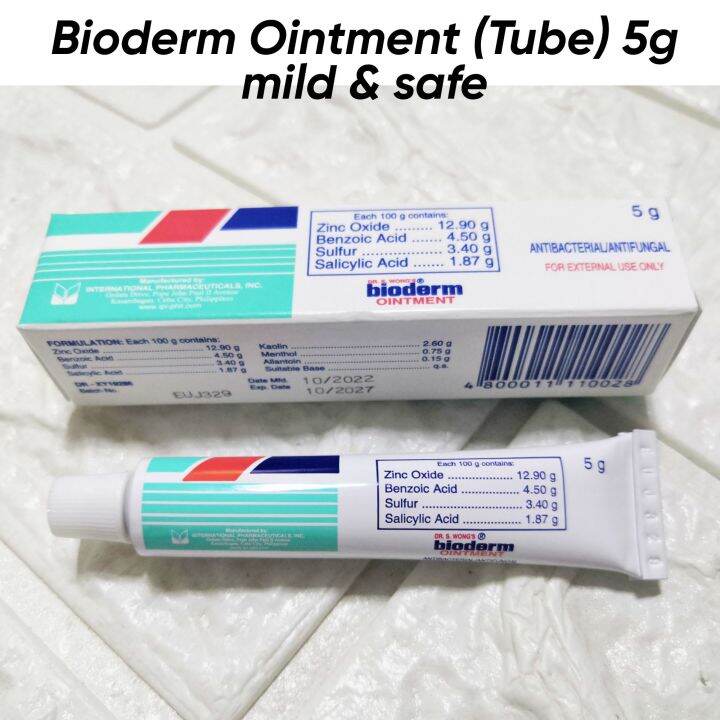 Bioderm Ointment (Tube) 5g/15g mild & safe | Lazada PH
