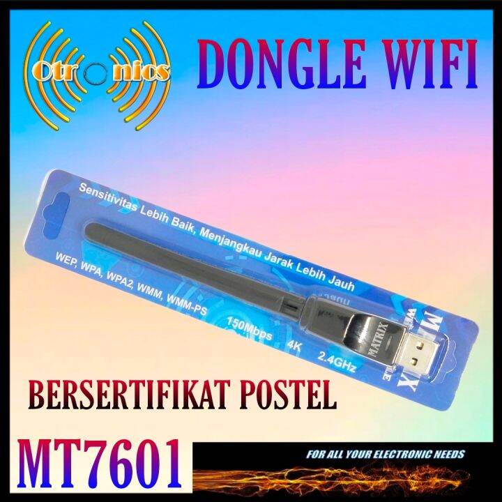 USB Dongle WIFI MATRIX MT7601 STB MATRIX APPLE MERAH | Lazada Indonesia