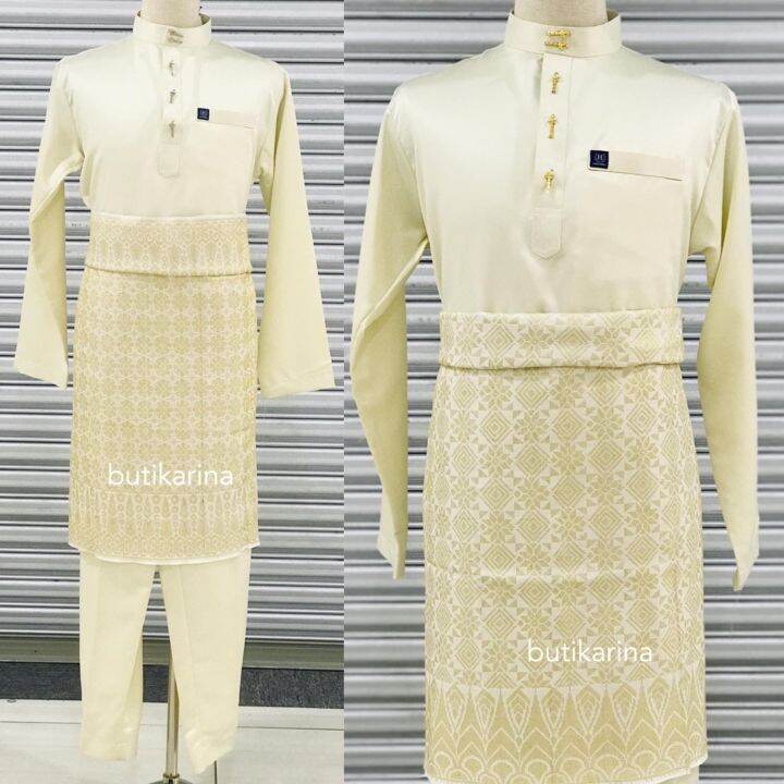 BAJU MELAYU CREAM | BAJU MELAYU NIKAH | BAJU MELAYU SANDING | BAJU ...