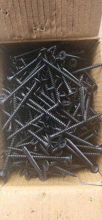 Skrup gypsum hitam 6x2 panjang 5cm per kotak isi 400pc | Lazada Indonesia