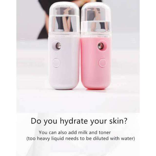 Nano Spray Pelembap Wajah Mini Portable | Lazada Indonesia