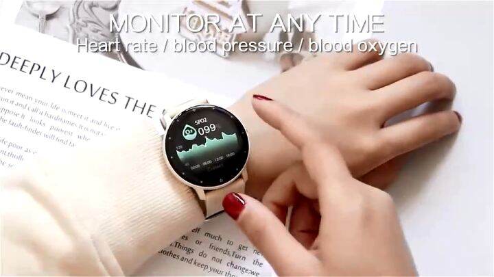 iMI Smart watch รุ่น ZL02D สมาร์ทวอทช์ Waterproof สัมผัสได้เต็มจอ วัด ...