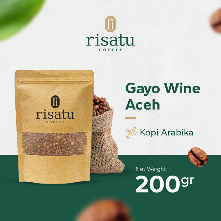 Kopi Arabika Gayo Wine - Kopi Pondok Gajah Aceh Grade RI Satu Nusantara ...