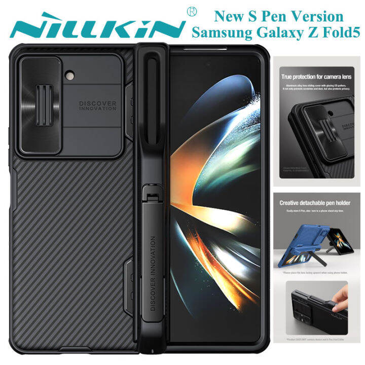 Nillkin for Samsung Galaxy Z Fold 5 5G Case Slide Camera Protection ...