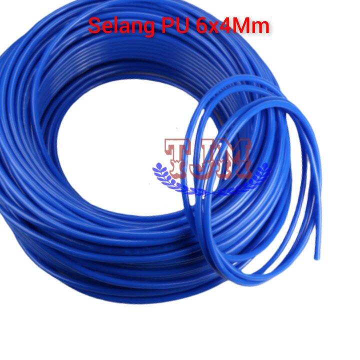 Selang Angin 6x4 Mm 10 Meter Selang PU Selang Polyurethane 6mm x 4 mm AAT | Lazada Indonesia