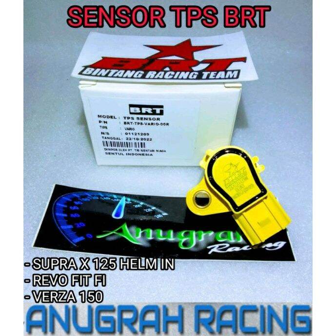 SENSOR TPS / SENSOR GAS RACING BRT SUPRA X 125 HELM IN REVO FIT FI ...