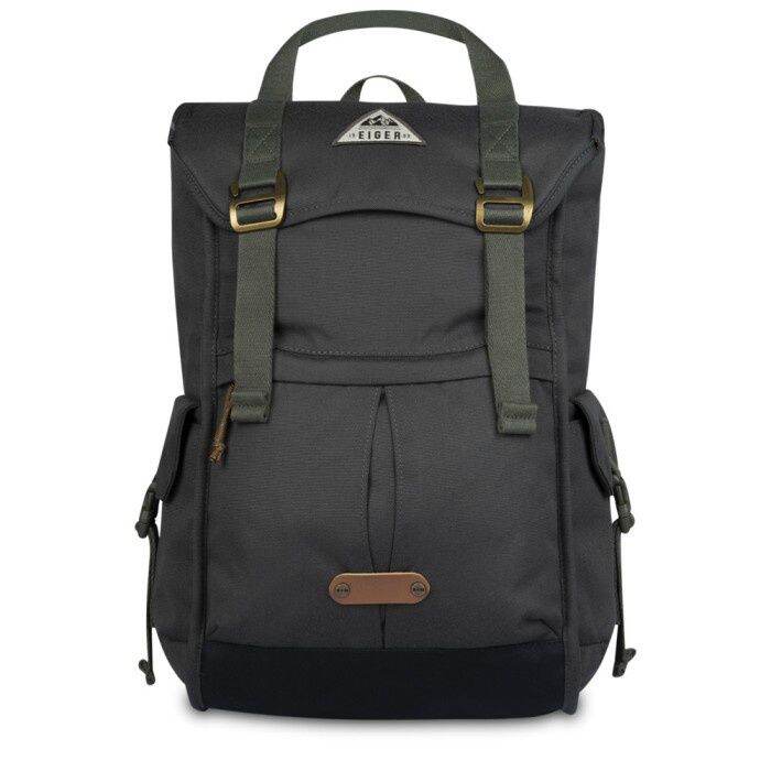 Tas Eiger Cruiser Warna Hitam Hijau Gelap | Lazada Indonesia