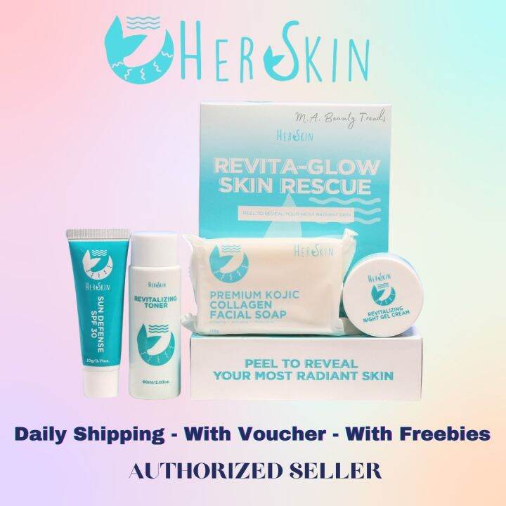 Her Skin Revita Glow Rejuvinating Set by Kath Melendez / Original/ With Freebie | Lazada PH