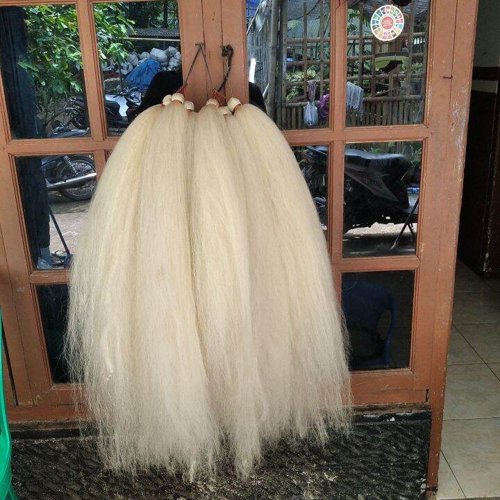 Rambut Cemara putih polos panjang 70cm | Lazada Indonesia