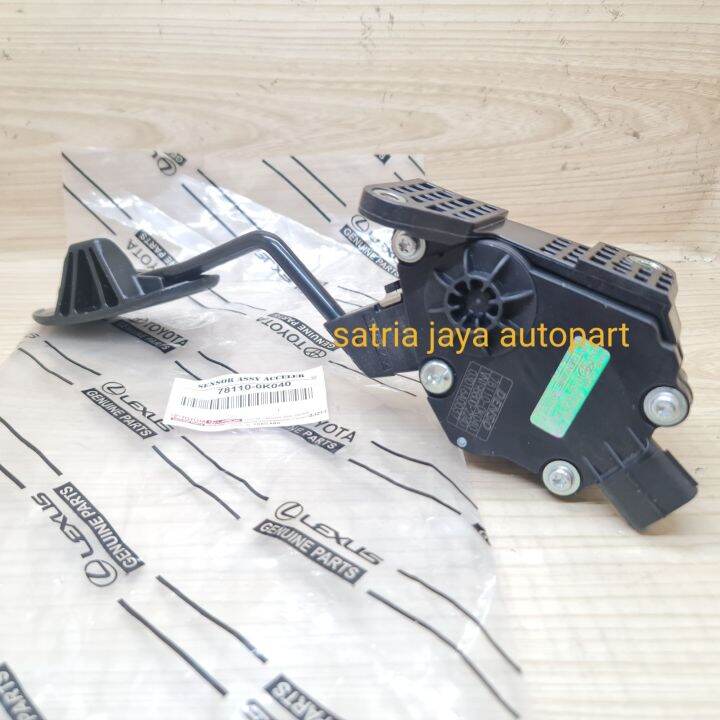 SENSOR PEDAL GAS TOYOTA INNOVA REBORN FORTUNER VRZ HILUX REVO (ORI ...