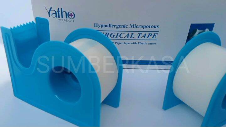 MICROPORE / PLASTER LUKA / PEREKAT KASA / PLASTER KERTAS MEDICAL ...