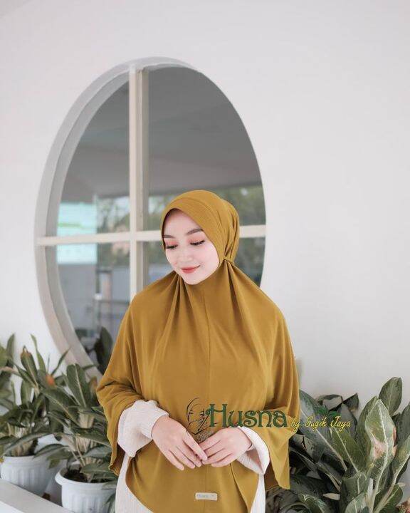 Hijab Bergo Pet Ropel Premium Husna Jumbo Jilbab Langsung Terbaru 2022 Dewasa Hijab Jumbo Syari ...
