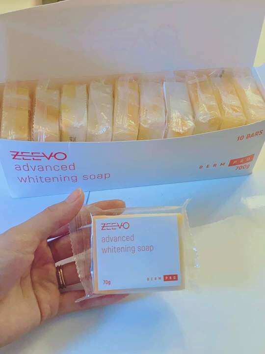 Zeevo Advance Whitening Soap 70g Per Box | Lazada PH