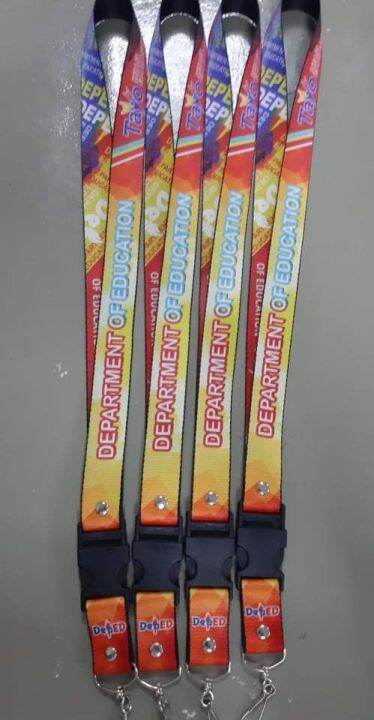 DepEd ID LACE LANYARD/YELLOW | Lazada PH