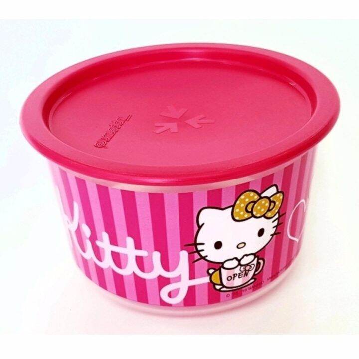 Tupperware Hello Kitty OT Topper Small (1)pc 950ml | Lazada