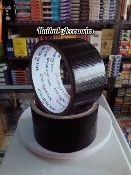 Lakban Jilid Hitam Kingstone 2 inch | Lazada Indonesia