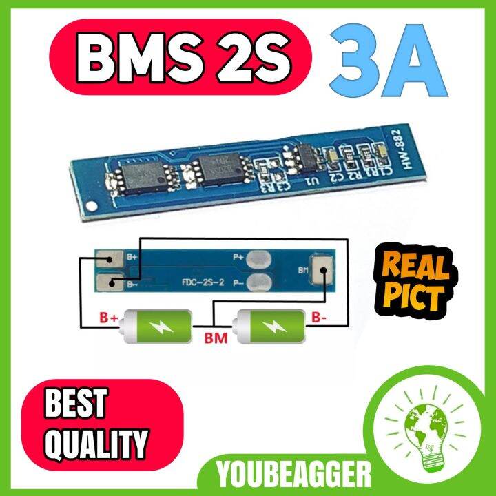 Bms 2s 3A | Lazada Indonesia