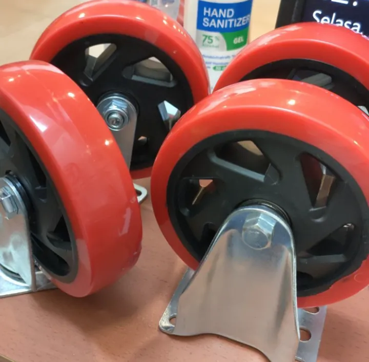 RODA TROLI 5 INCH SET | Lazada Indonesia