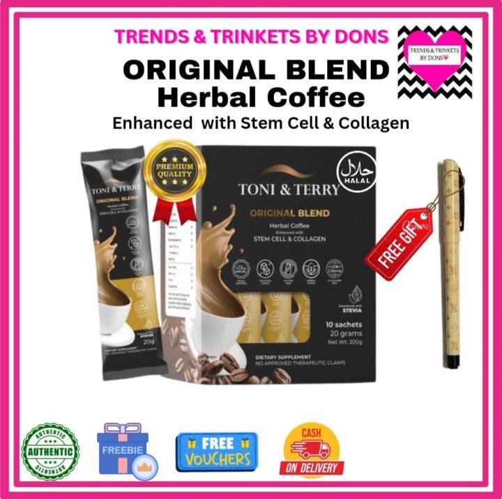 Toni & Terry Original Blend Herbal Coffee | Lazada PH