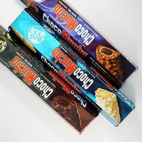 Choco Mucho BIG Bar Wafer Roll CEREAL CRiSPiES 125gr Chocomucho Chrispy ...