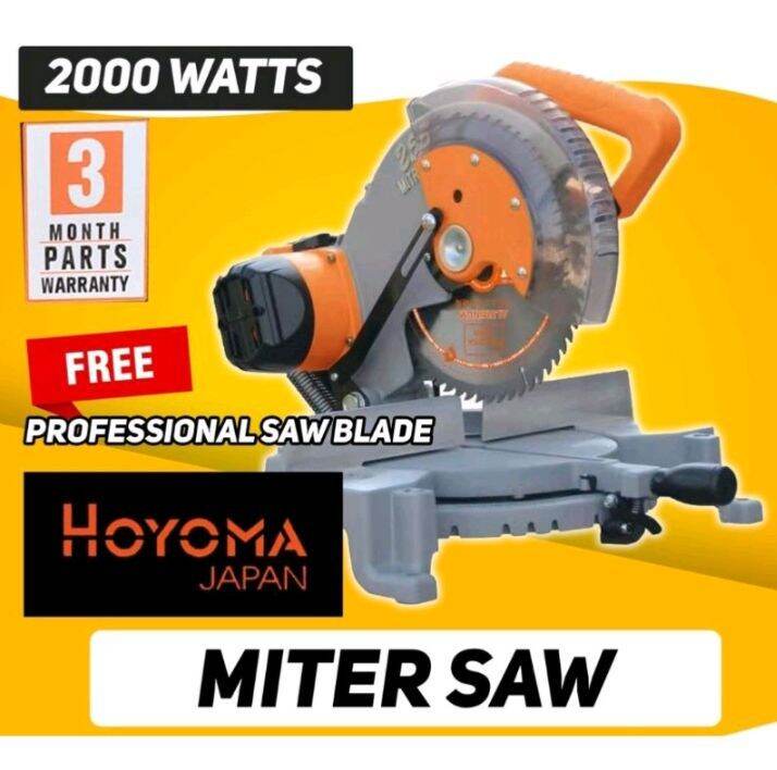 Miter Saw 10inches Original Hoyoma Japan | Lazada PH