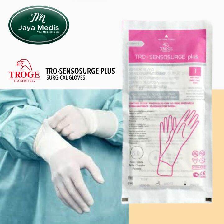 Troge Tro-Sensosurge Sterile Glove Made In Germany - 6.0 Plus | Lazada ...