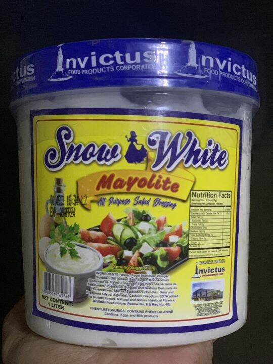 SNOW WHITE (mayolite 1kg | Lazada PH