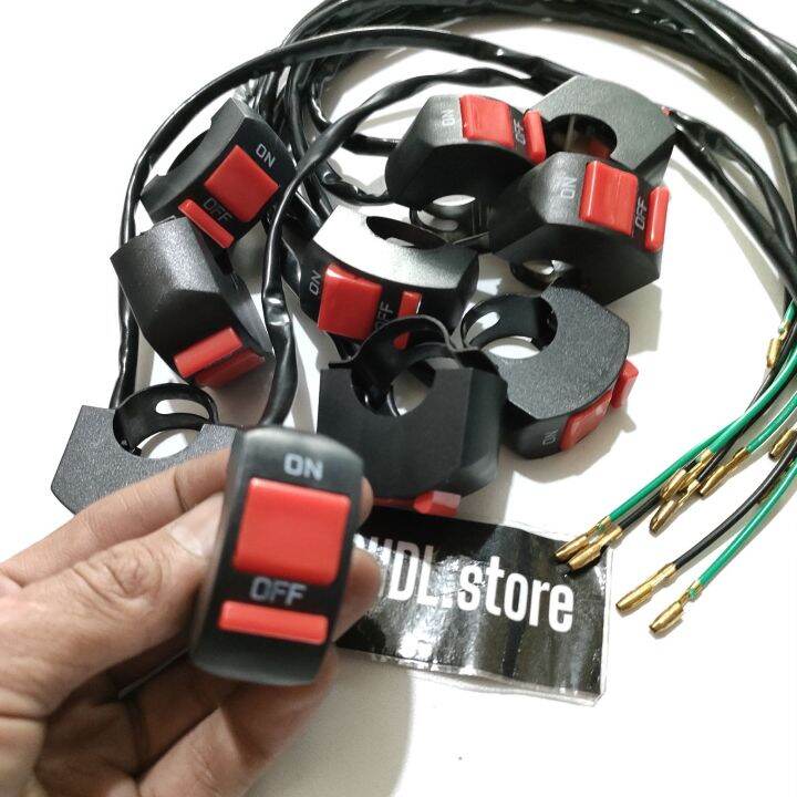 Saklar ON OF universal saklar lampu engine stop | Lazada Indonesia