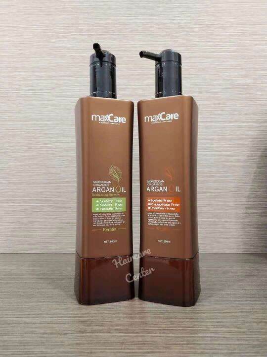 Maxcare Argan Oil Shampoo & conditioner 260ml & 800ml | Lazada