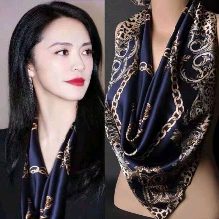 90cm x90cm Square Scarf | Lazada PH