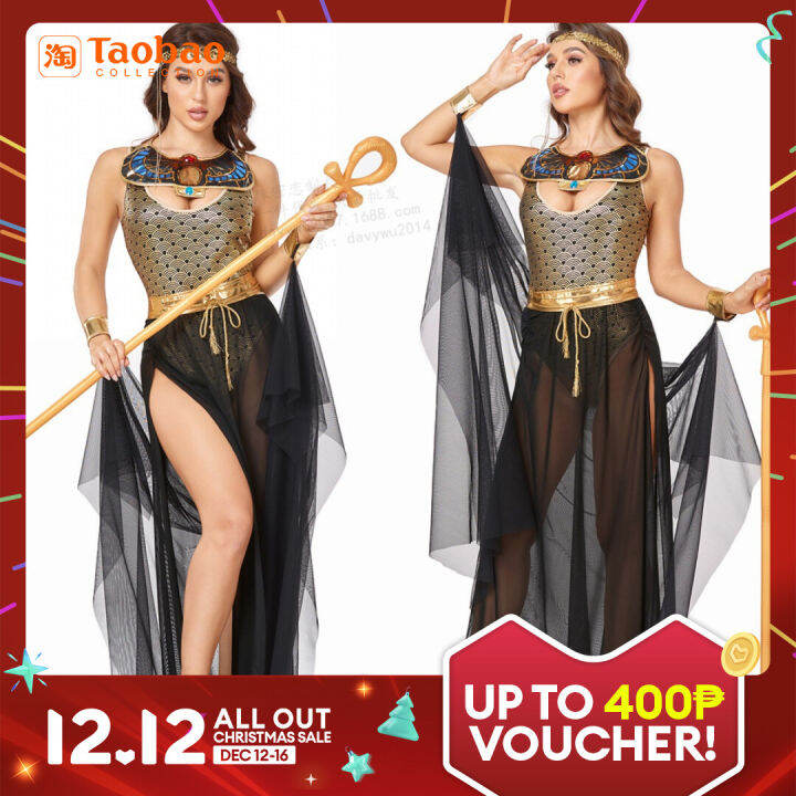 Halloween Cos Cleopatra Costume Masquerade Female Ancient Greek