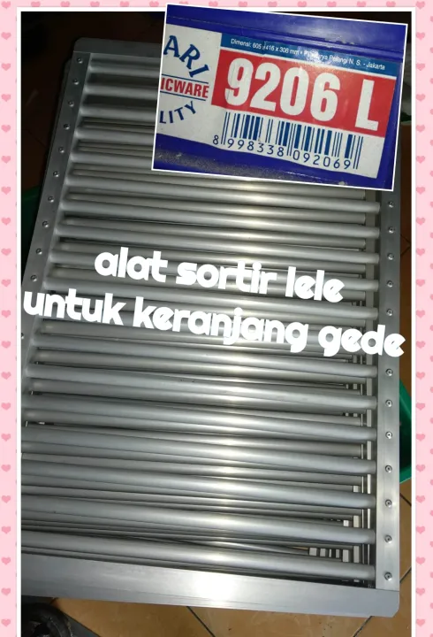 Bak Alat Sortir Ikan Lele Sortiran Ikan Lele Ayakan Sortir Ikan Lele ...