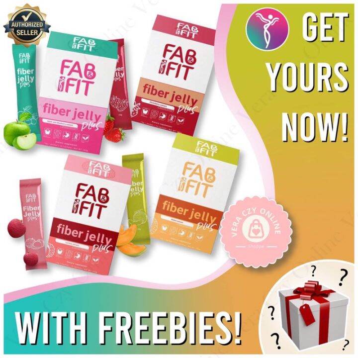 (Authorized Distributor) Fiber Jelly Plus by Fab & Fit - Slimming Jelly ...