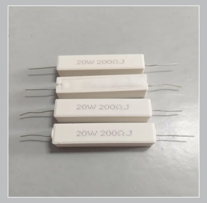 resistor 20w 200 ohm per 25 pcs | Lazada Indonesia