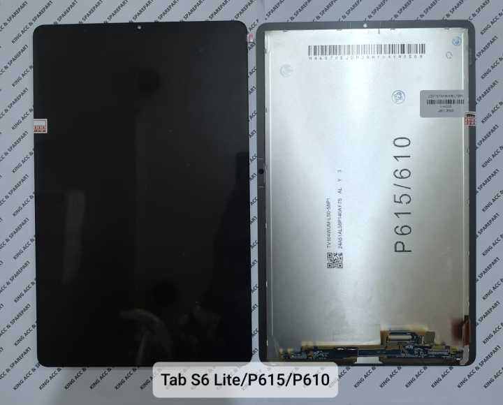 LCD TOUCHSCREEN SAMSUNG GALAXY TAB S6 LITE P610 P615 10.4 INCHI BLACK ...