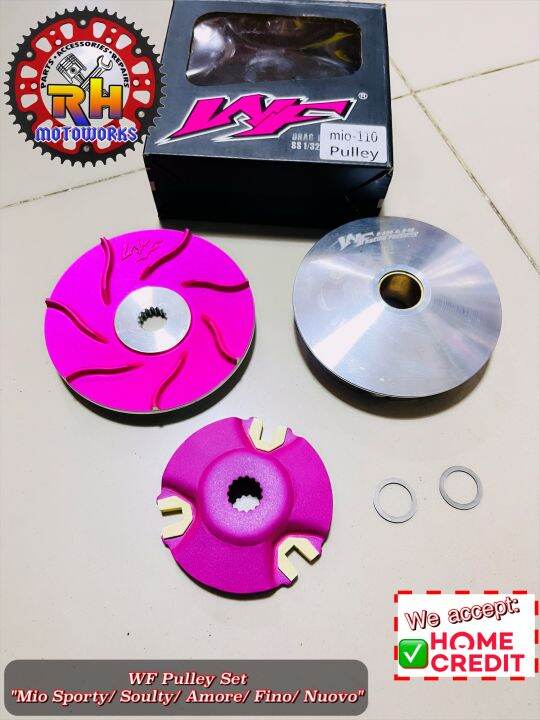 WF Pulley Set for Mio Sporty/ Soulty/ Amore/ Fino/ Nuovo | Lazada PH