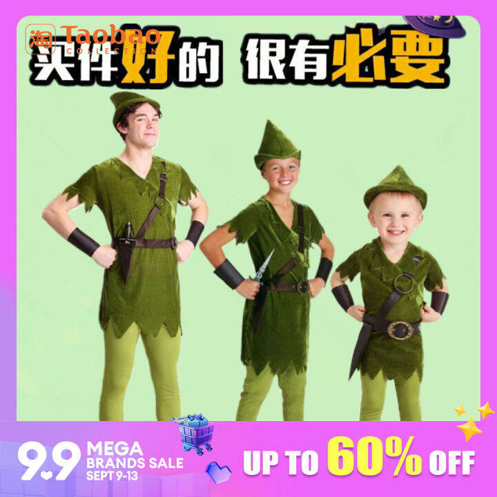 Halloween Children's Clothing Boy Peter Pan Peter Pan Peter Pan Clothes ...