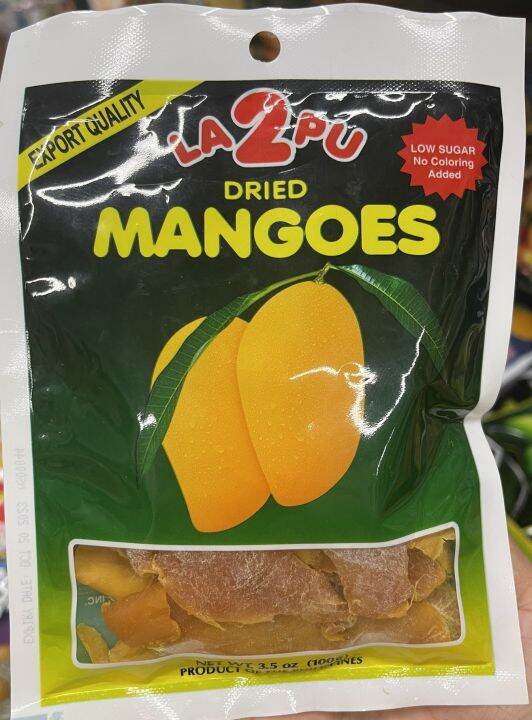 La2pu Dried Mango Slice 100grams | Lazada PH